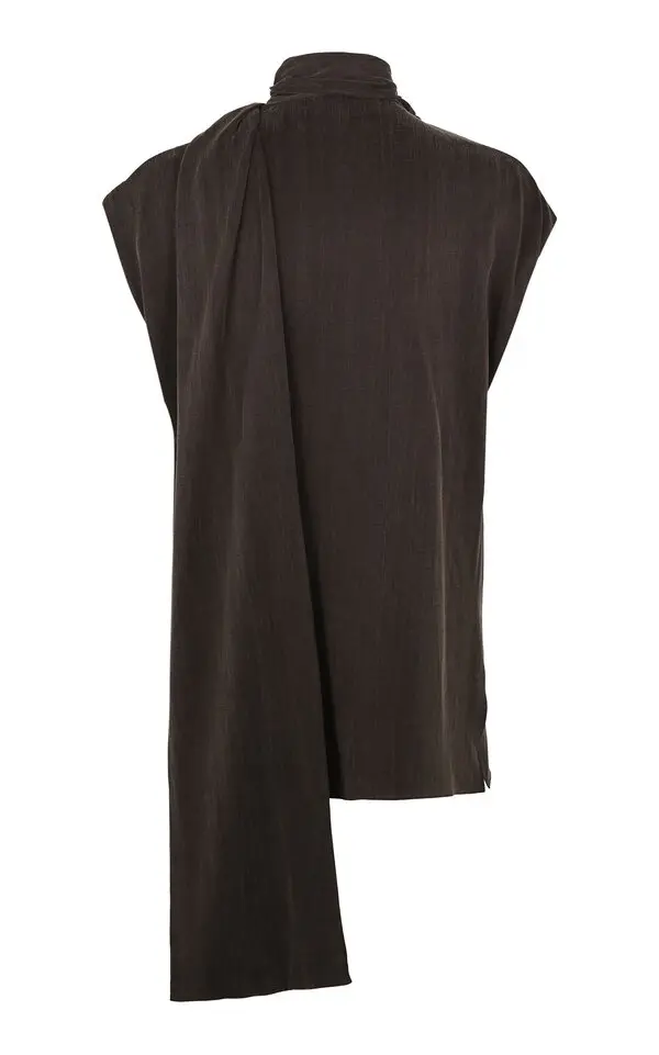 CORTANA Espera Cotton-blend Top