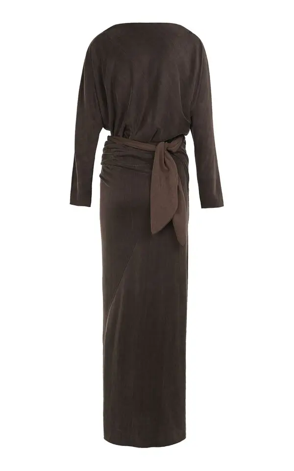 CORTANA Espera Cotton-blend Maxi Dress