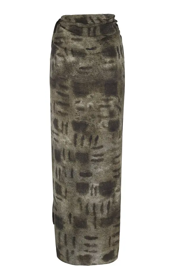 CORTANA Silk Pareo Skirt