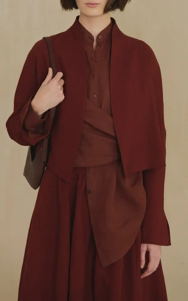 CORTANA Rodeo Linen-wool Jacket