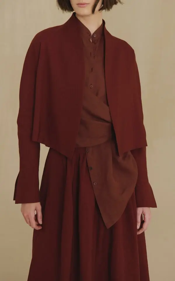 CORTANA Rodeo Linen-wool Jacket