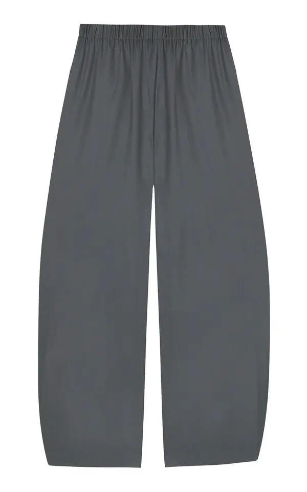 CORTANA Ahora Pleated Wool Wide Leg Pants