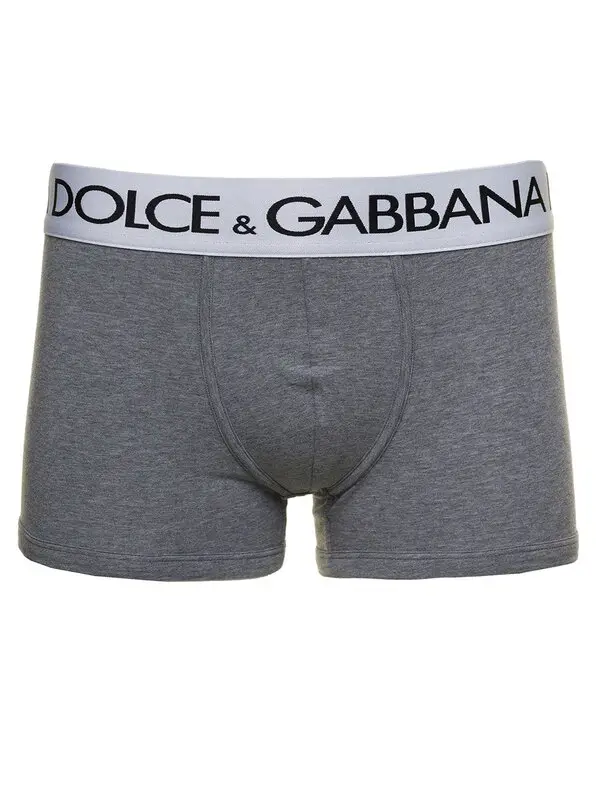 Dolce & Gabbana Regular Boxer - Gray