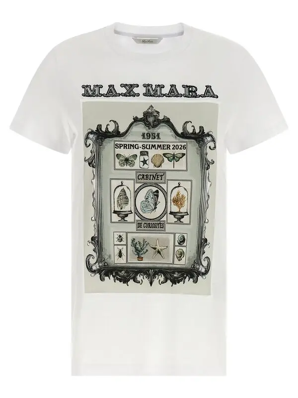 Max Mara Mxmspadino' T-shirt - White