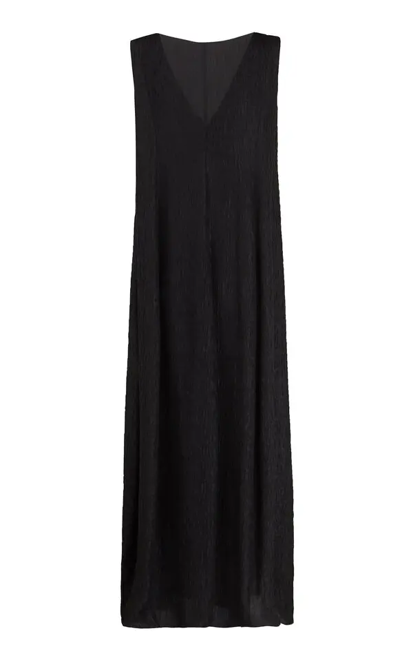 CORTANA Anhelo Silk Chiffon Maxi Dress
