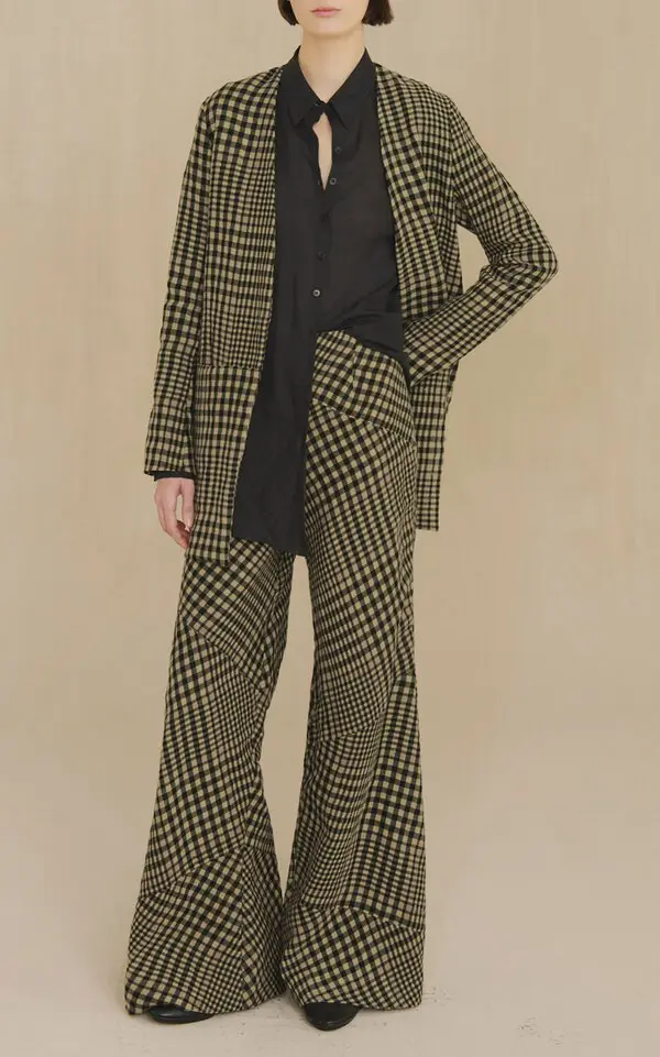 CORTANA Pausa Linen-wool Pants