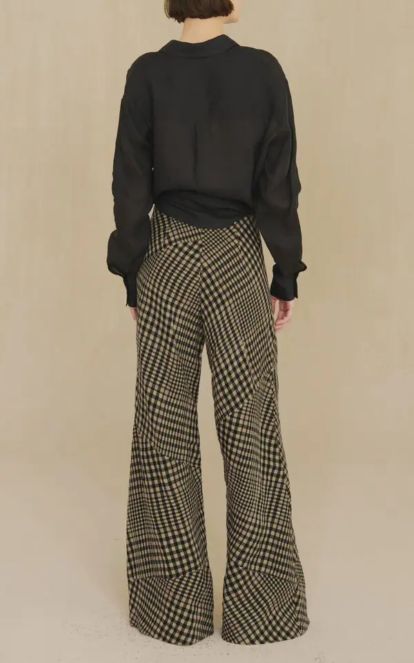 CORTANA Pausa Linen-wool Pants