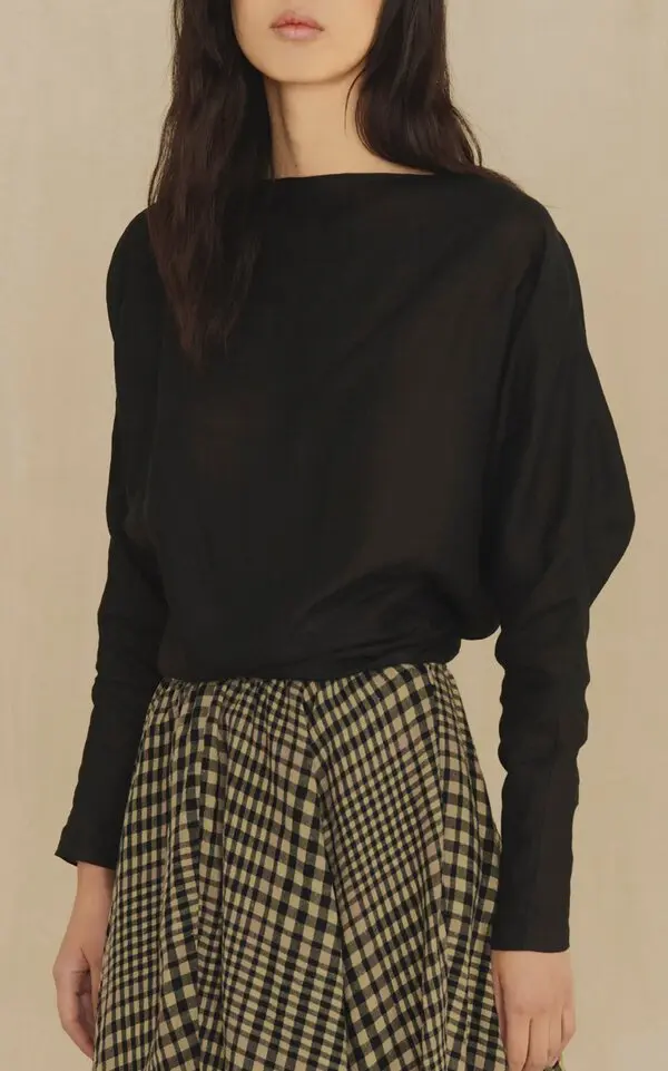 CORTANA Poona Ramie Top