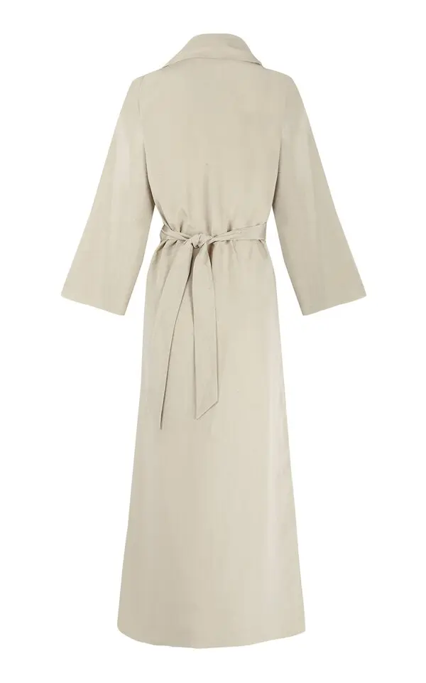 CORTANA Sofua Linen-silk Maxi Dress