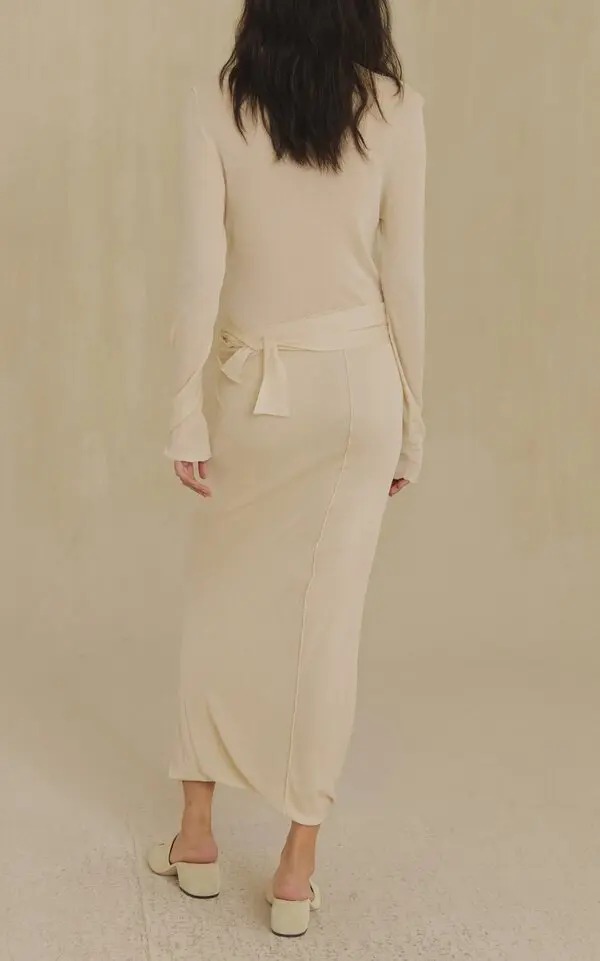 CORTANA Tiva Cotton-silk Maxi Dress