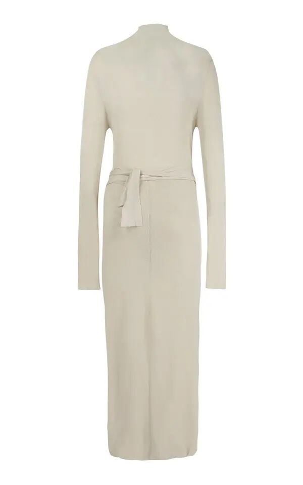 CORTANA Tiva Cotton-silk Maxi Dress