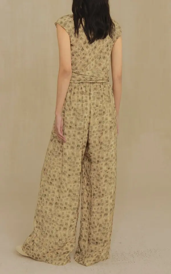 CORTANA Cassiopea Wide-leg Pants