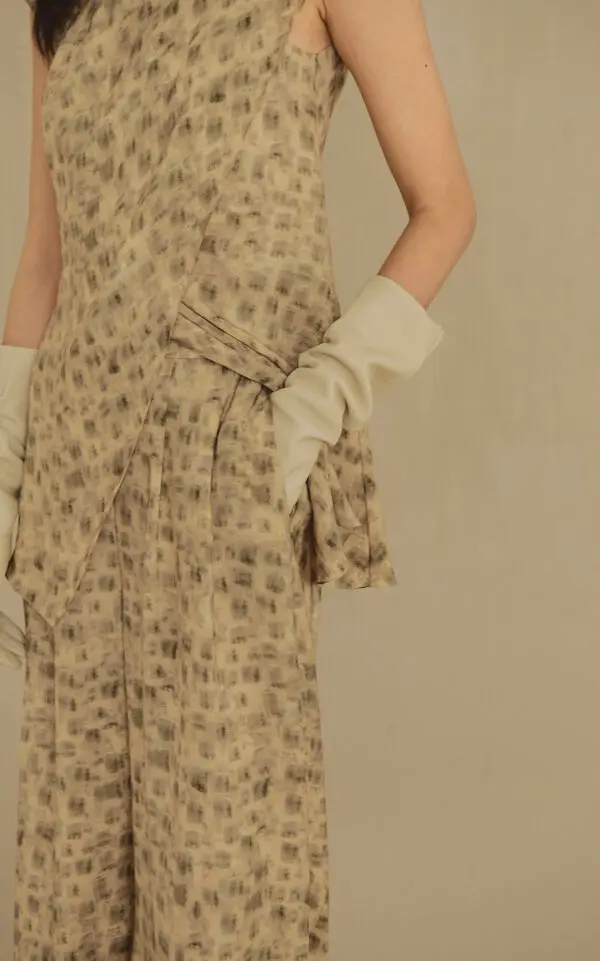 CORTANA Cassiopea Wide-leg Pants