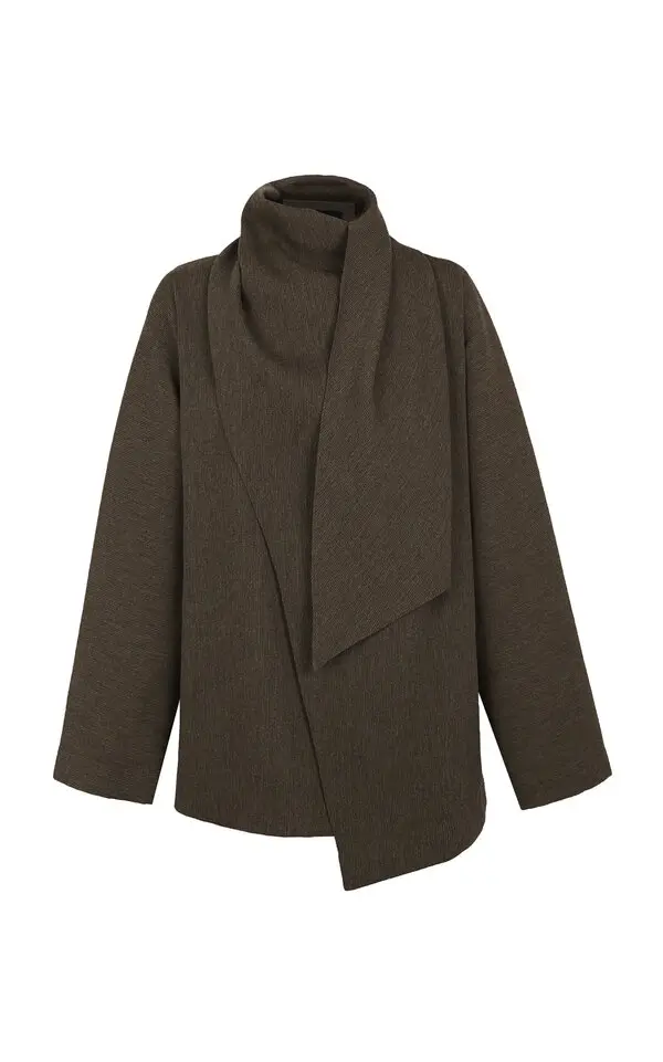 CORTANA Camino Wool-cashmere Jacket - Brown