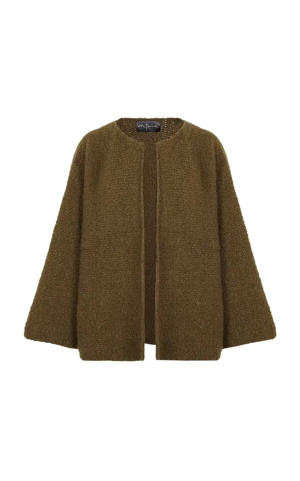 CORTANA Yara Cashmere-silk Jacket - Brown