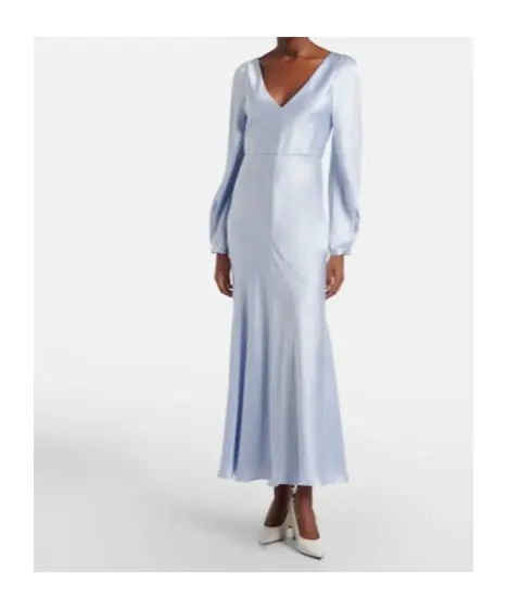Gabriela Hearst Silk Satin Maxi Dress