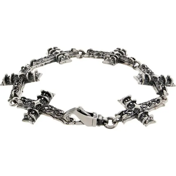 Emanuele Bicocchi Notre-dame Cross Bracelet