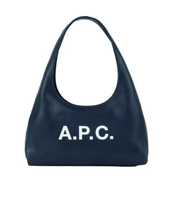 A.p.c. Baby Ninon Shoulder Bag - Navy Blue