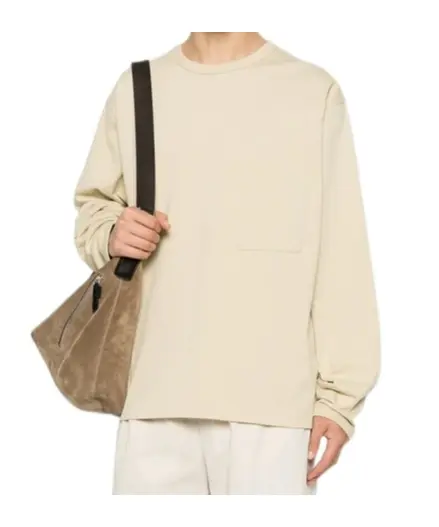 LEMAIRE Long-sleeves Sweatshirt - Nude