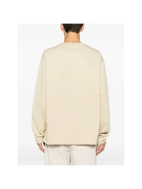 LEMAIRE Long Sleeve Sweatshirt - Nude