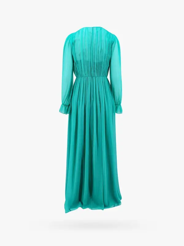 Alberta Ferretti Long-sleeve Maxi Dress