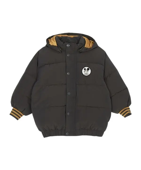 MINI RODINI Long-sleeved Cotton-padded Jacket
