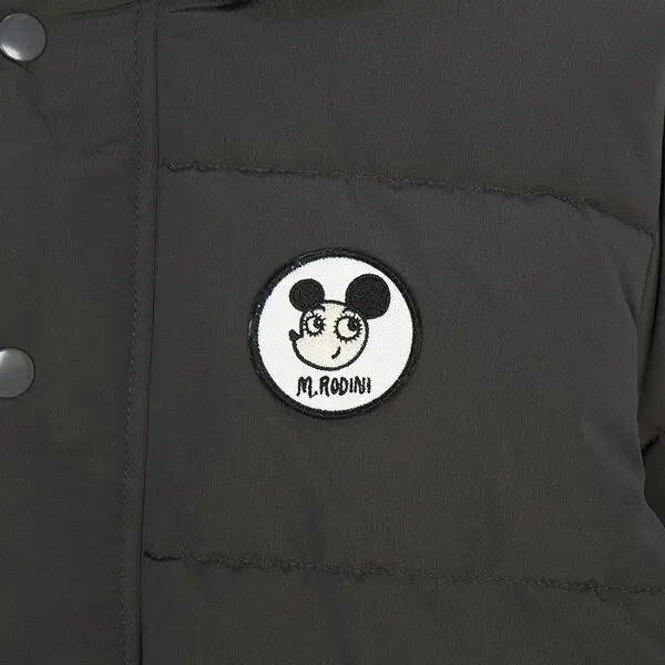 MINI RODINI Long-sleeved Cotton-padded Jacket