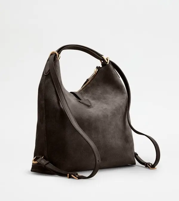 TOD'S Logo Plaque Shoulder Bag