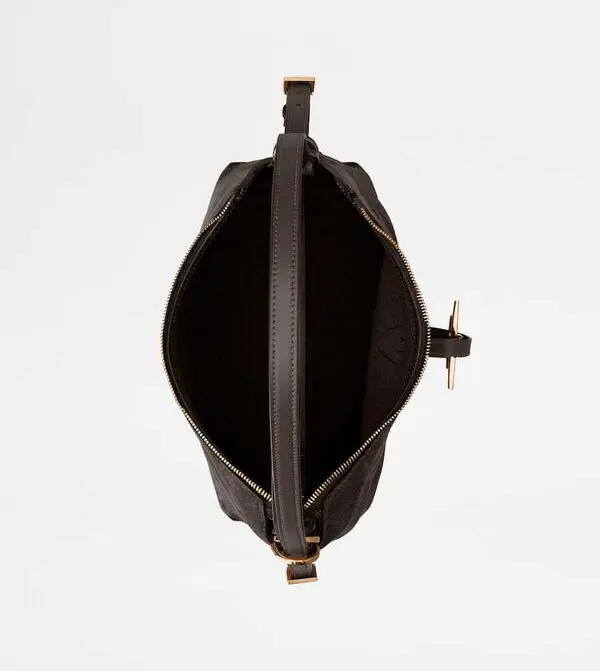 TOD'S Logo Plaque Shoulder Bag