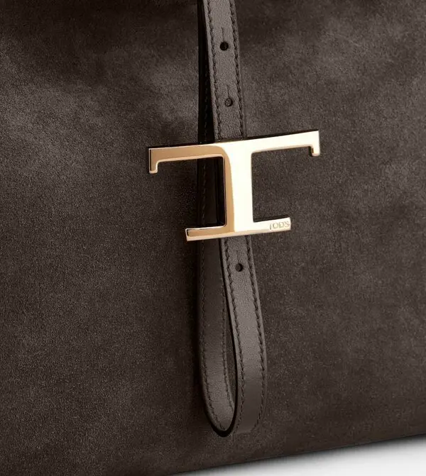 TOD'S Logo Plaque Shoulder Bag