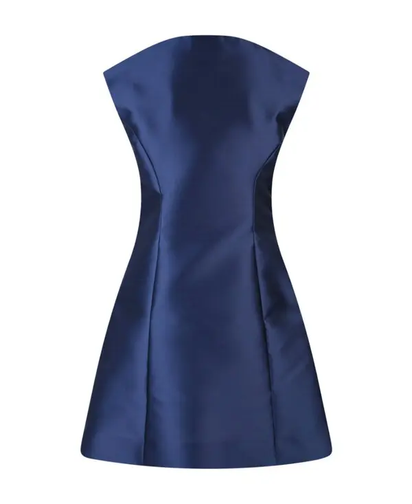 Alberta Ferretti Sleeveless V-neck Dress