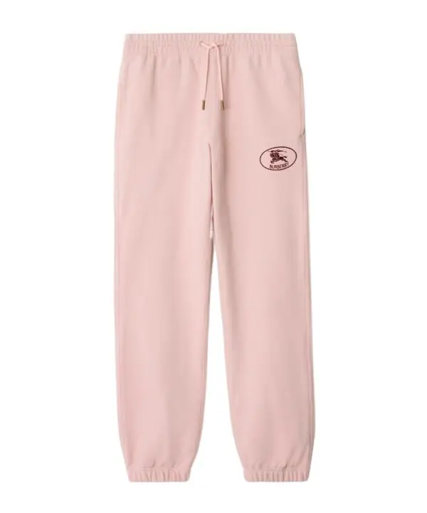 Burberry Ekd Embroidered Drawstring Jogging Pants - Bouquet Color