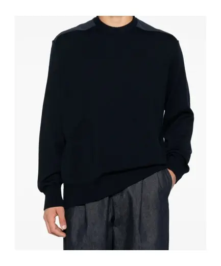 PAUL  SHARK Wool Shoulder-patch Jumper