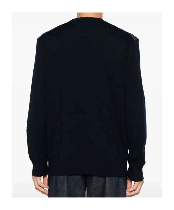 PAUL  SHARK Wool Shoulder-patch Jumper