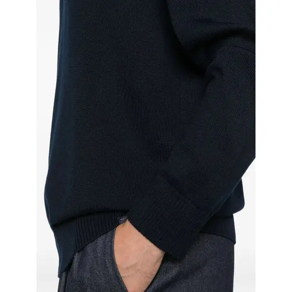 PAUL  SHARK Wool Shoulder-patch Jumper