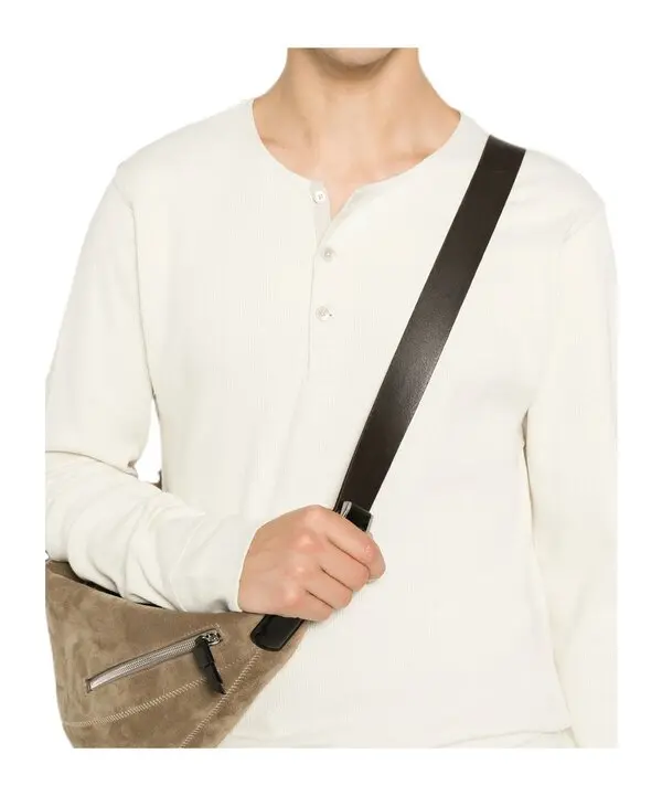 LEMAIRE Ribbed-knit Top - White