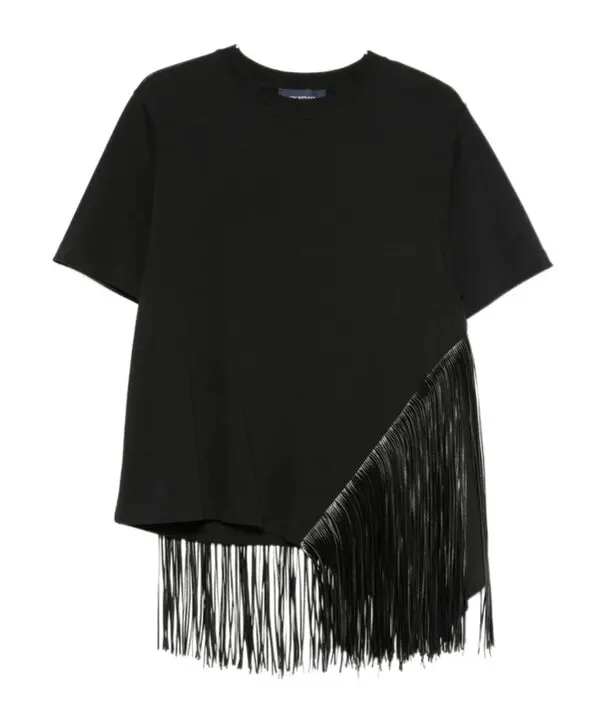 Sportmax Tassel T-shirt - Black
