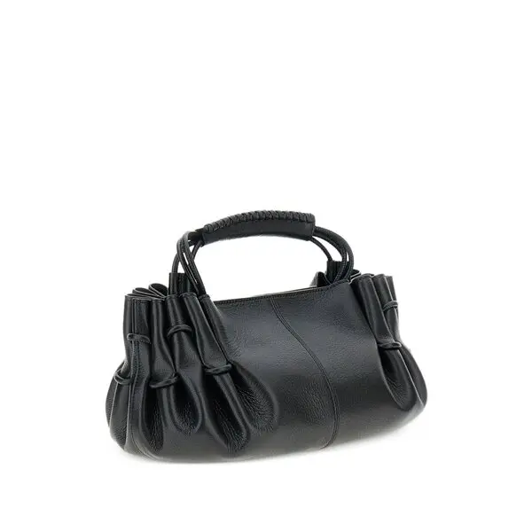 Hereu Pleated Shoulder Bag