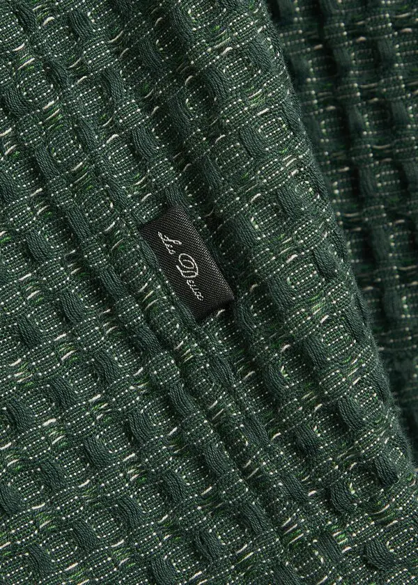 LES DEUX Checked Seersucker Shirt