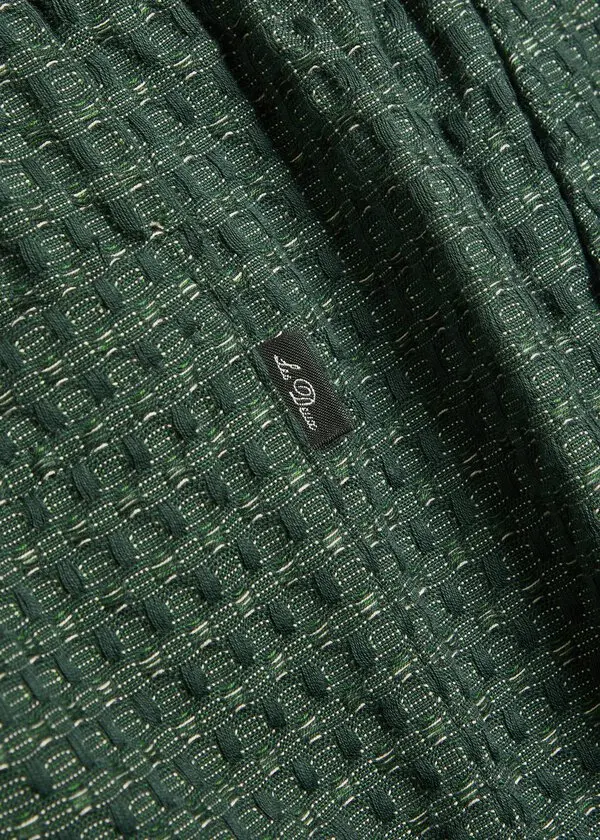 LES DEUX Checked Seersucker Shorts