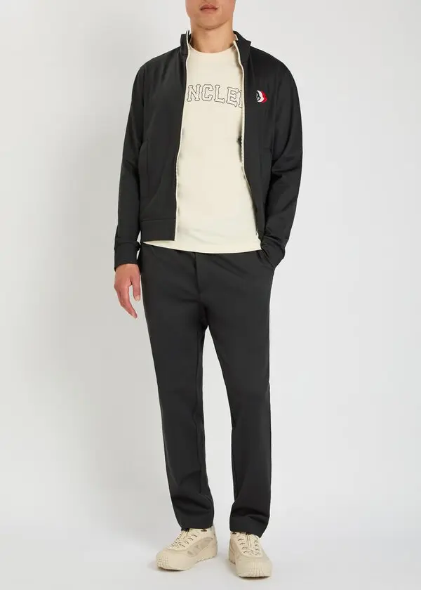 Moncler Logo-appliquéd Jersey Sweatpants