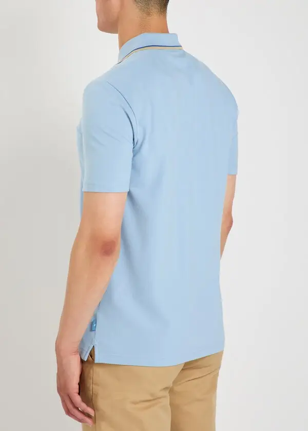 Paul Smith Striped-trim Cotton-blend Shirt