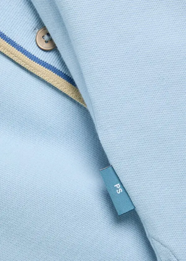 Paul Smith Striped-trim Cotton-blend Shirt