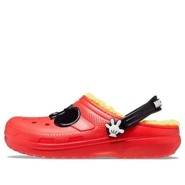 CROCS Classic X Mickey Mouse Clogs 'red Yellow Black - Red/yellow/black