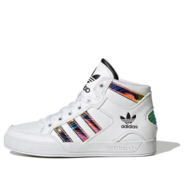 Adidas Originals Hardcourt Shoes 'white Black Multi - White/black/multi