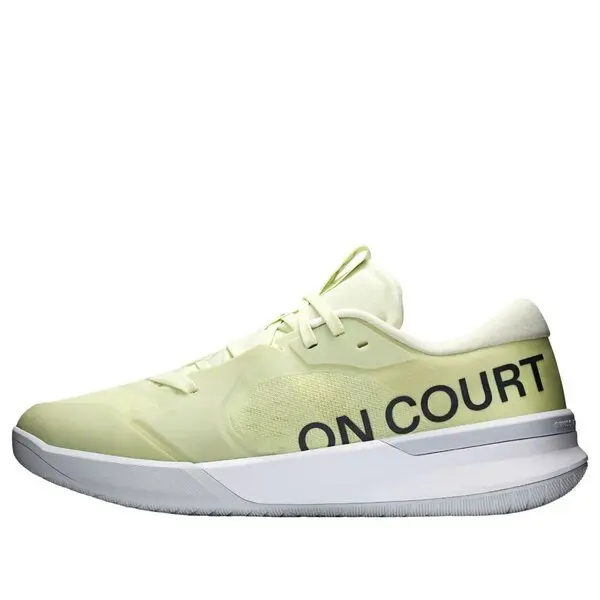 On The Roger Pro 3 Sneakers - Linen/lime