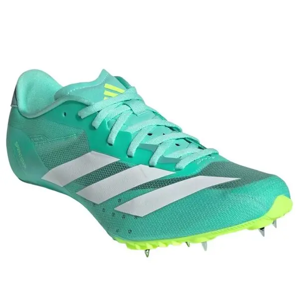 Adidas Adizero Sprintstar Athletic Shoes - Blue/cloud White/lucid Lemon