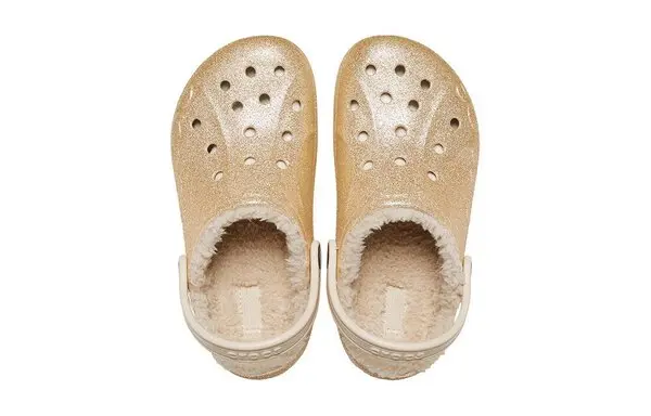 CROCS Baya Lined Glitter Clogs