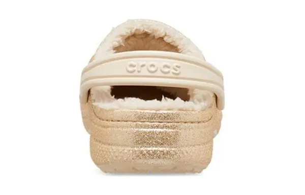 CROCS Baya Lined Glitter Clogs
