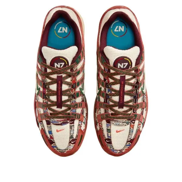 Nike P-6000 N7 Athletic Sneakers - Dusty Peach/fir/linen